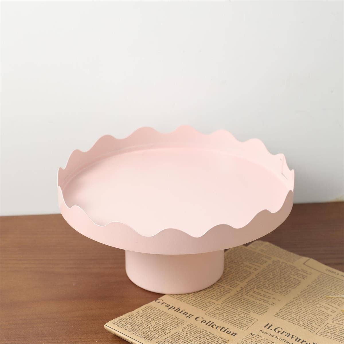 Metal Pink Wiggle Edge Stand – Green Thumb Garden Centre