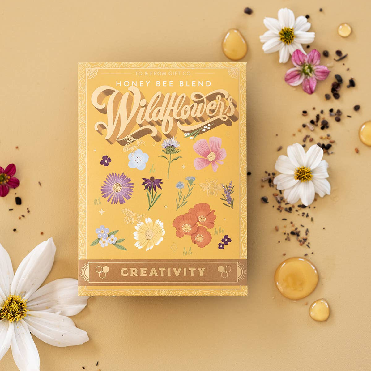 Honey Bee Wildflowers (Creativity) - Seed Packet – Green Thumb Garden ...
